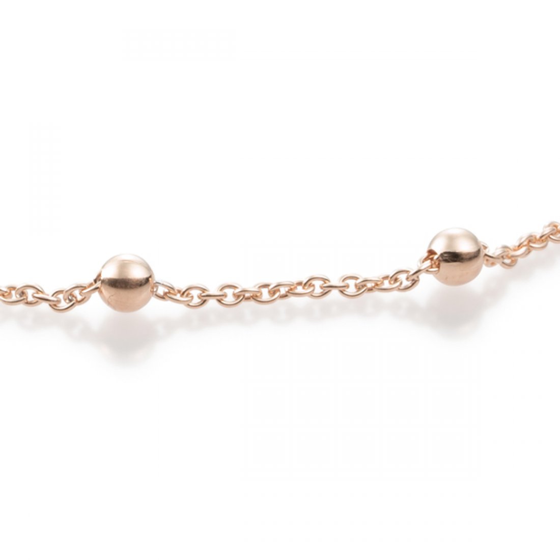Ball Chain Rose Gold Plated / Anny van Buul Juweliers Sieraden